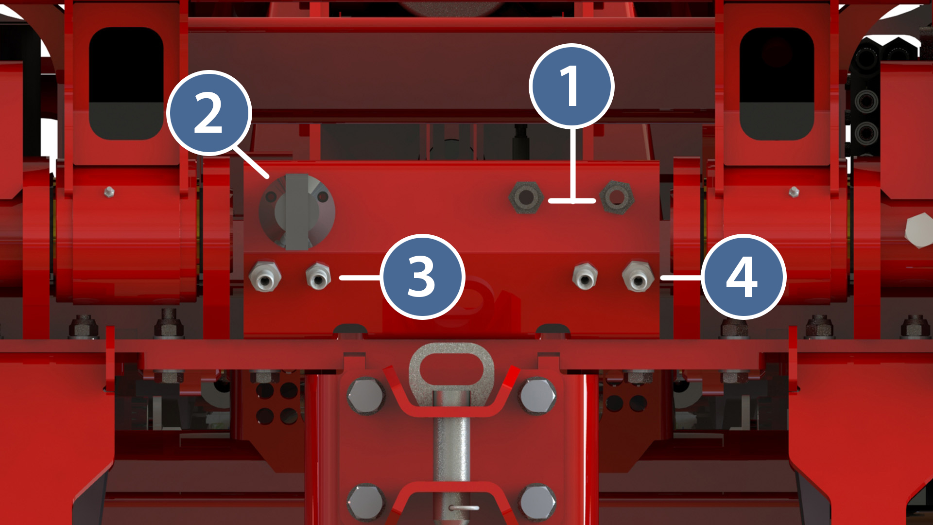 Raccordement pour le feu monté à l’arrière B 20 | ForsMW